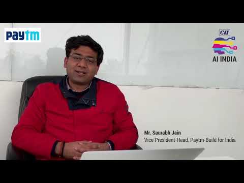 CII AI India - Mr Saurabh Jain, Vice President, Paytm