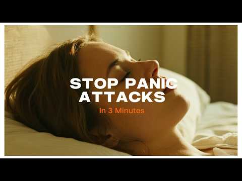 How to Stop a Panic Attack Fast In 3 Minutes! Breathing & Grounding for Immediate Anxiety Relief