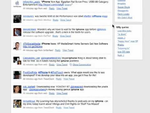 Twitter trends and popular topics
