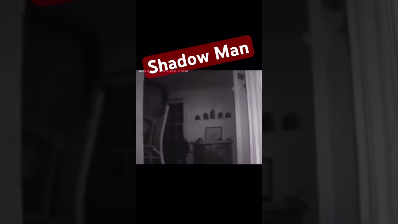 The SHADOW MAN caught on tape! #shorts #shadowman