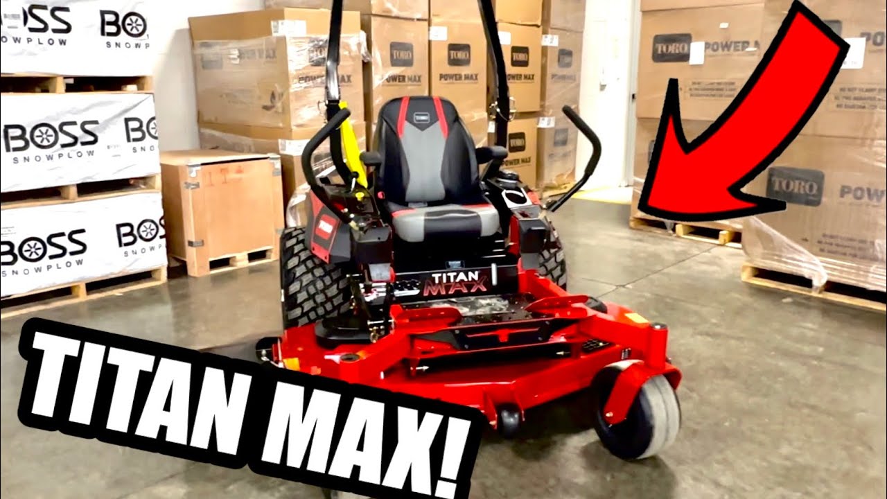 The Toro Titan Max Walkaround Video 76601