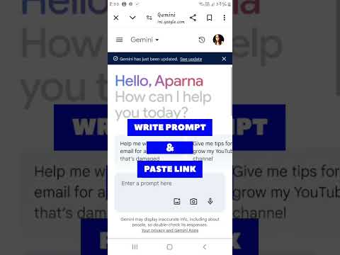 2 Steps to generate article summary with Gemini AI