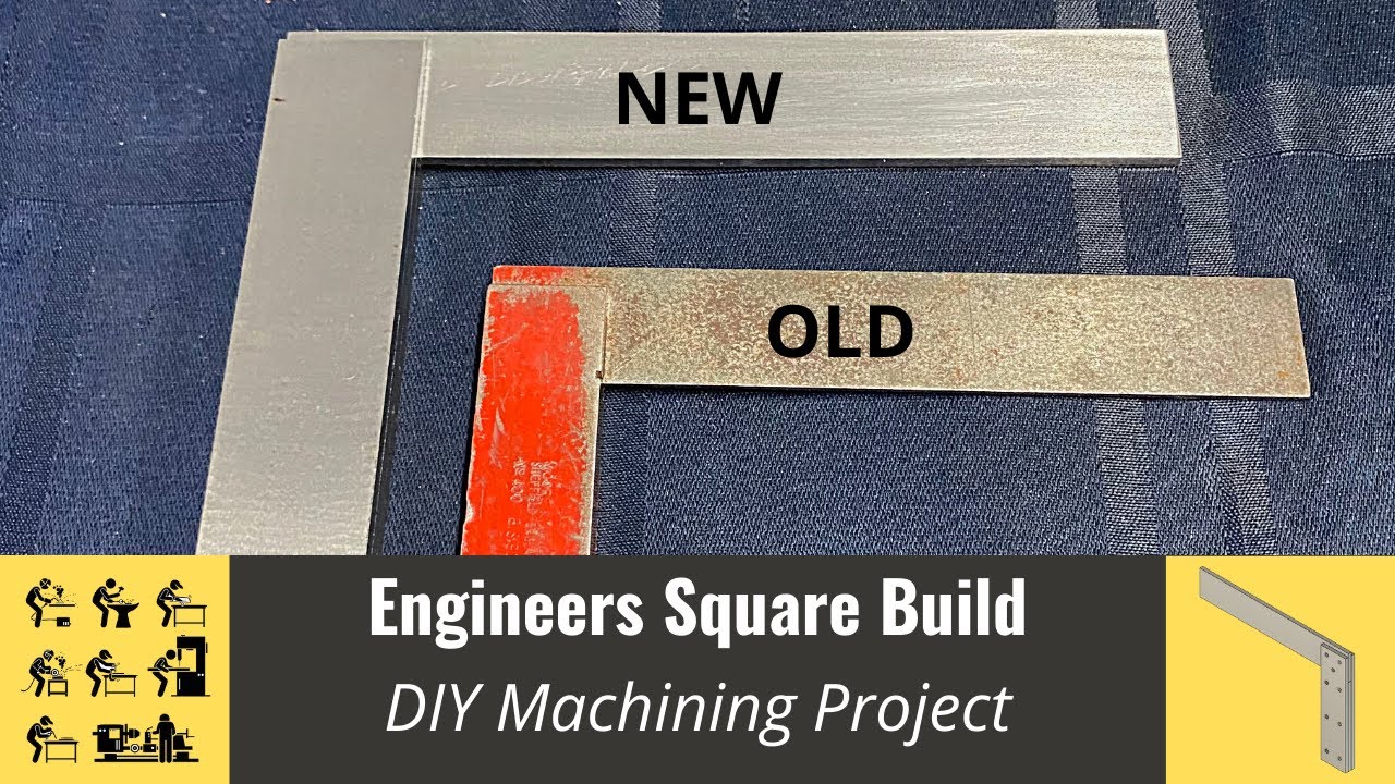 Make an Engineers Square - Home Machine Shop Build