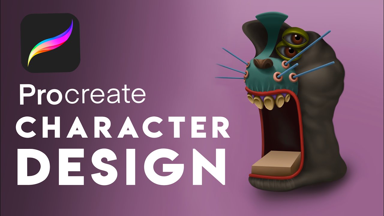 Character Design Using Procreate iPadPro 2021