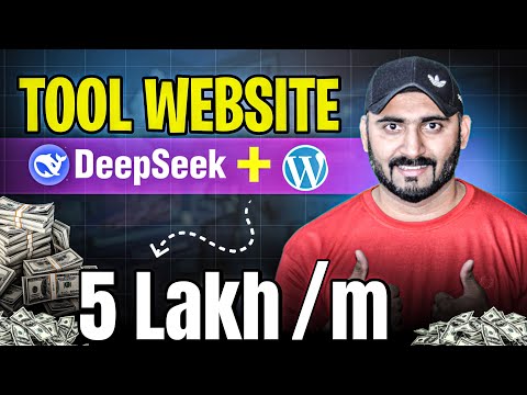 How to Earn with DeepSeek AI | Create a Tool Website Using Deepseek AI