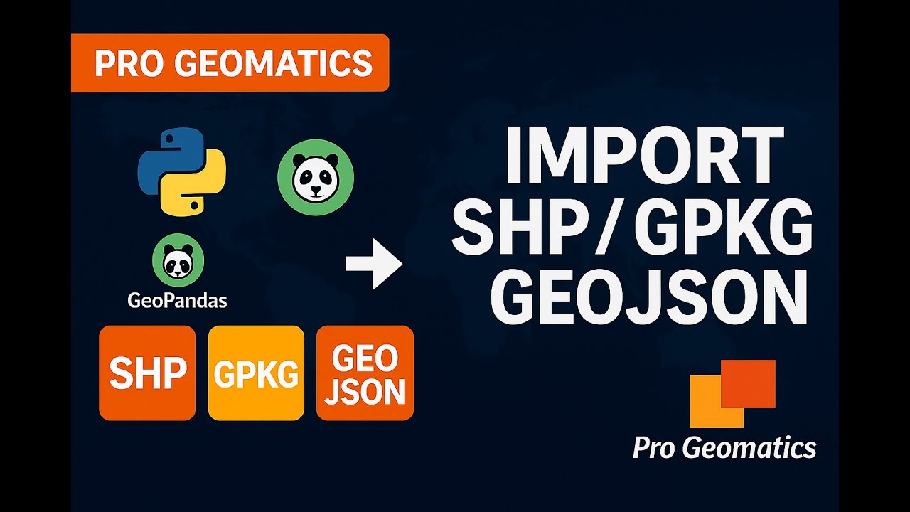 How to Import Shapefiles, GeoJSON and GeoPackage to Python using GeoPandas