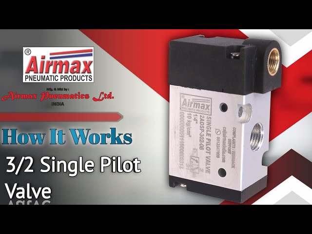 AD -20 Series Pneumatic Valve - 5/2 Way Single Solenoid Valve ...