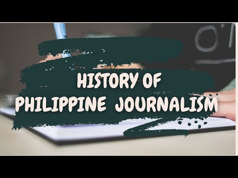 History of Philippine Journalism| Campus Journalism