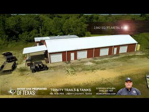 Trinity Trails & Tanks   303 Acres Liberty Co  Texas