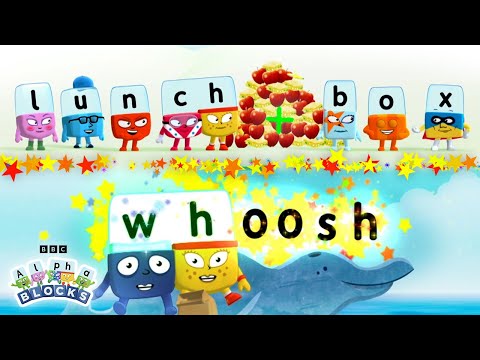 Letter teams CH and SH | Learn to spell | @officialalphablocks
