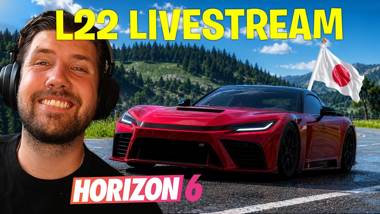 ÄNTLIGEN KÖR VI LIVESTREAM! Första Forza Horizon 6-streamen och SÖNDAG!
