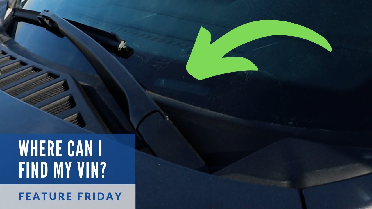 Where to Find a VIN | Feature Friday