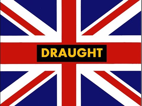 How to pronounce " Draught " in English -Authentic British accent
