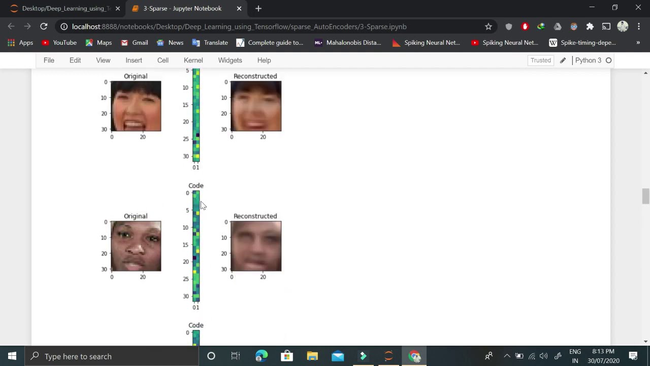 Image Compression based on Sparse AutoEncoders using Tensorflow