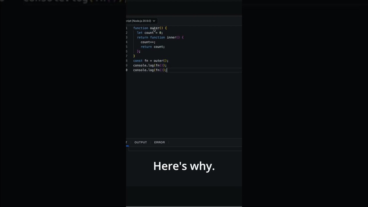 👉 JavaScript Closure Explained with a Tricky Question | Can You Solve This? 🤔 #js