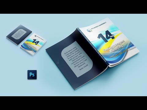 How To Design a Book Cover | Cover Page Design in Photoshop | Photoshop Tutorial