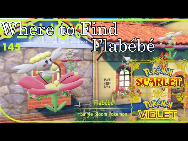 Pokemon Scarlet and Violet: Where to find Flabebe, Floette, and Florges