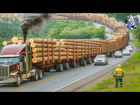 99 Jaw-Dropping Most Dangerous Transport Skills | Heavy Equipment Fails