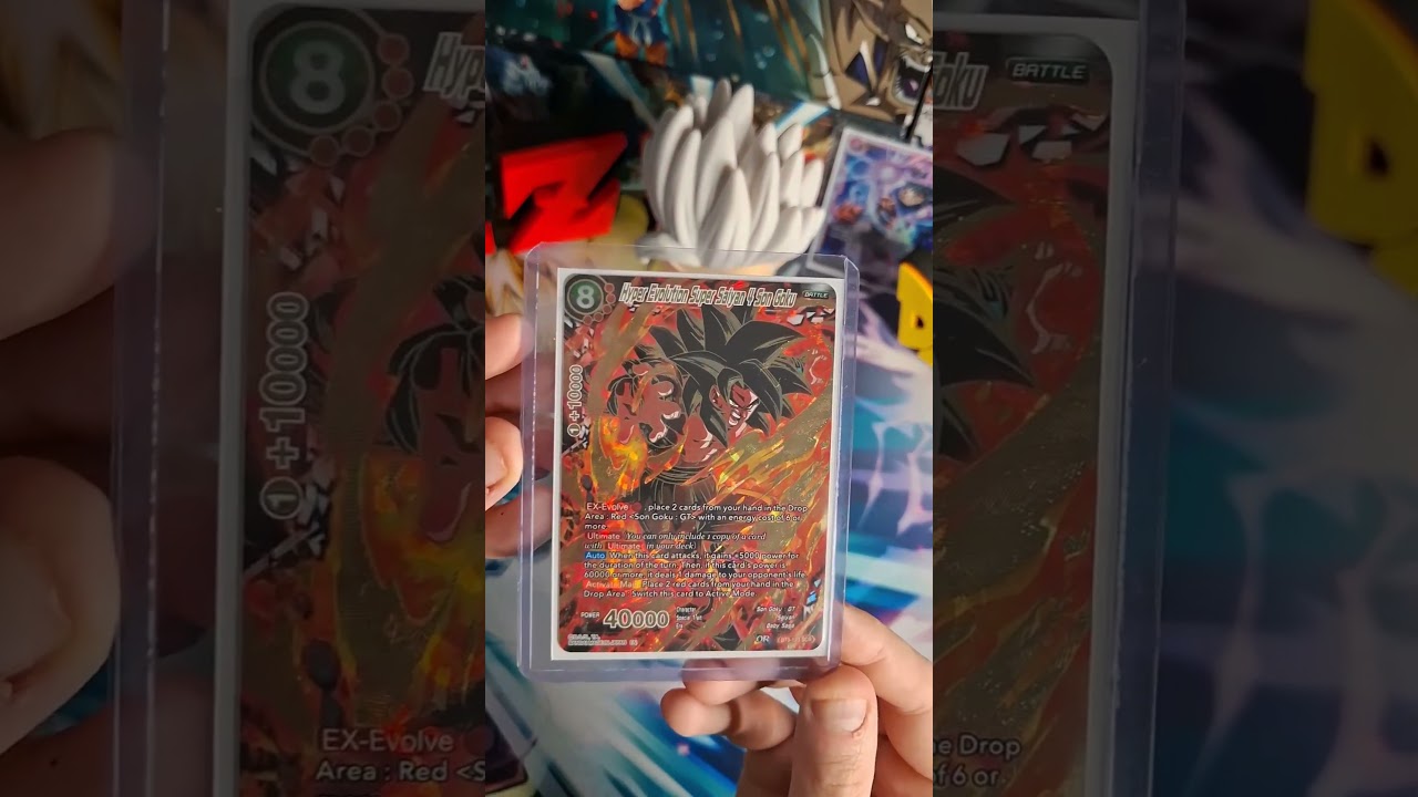 Hyper Evolution Super Saiyan 4 Son Goku BT3-123  #dragonball #dragonballz #dragonballsuper #tcg