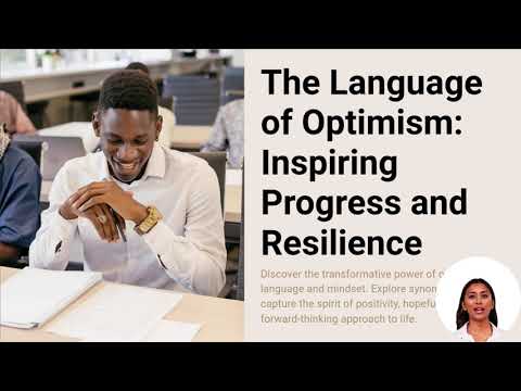 Another Word for an Optimist? Discovering Optimism Synonyms That Capture the Spirit of Positivity