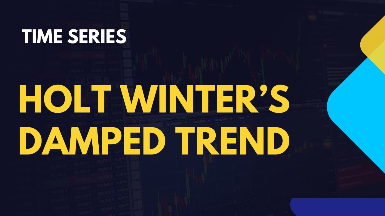 Holt Winter's Damped Trend Model | Time Series Forecasting in Python