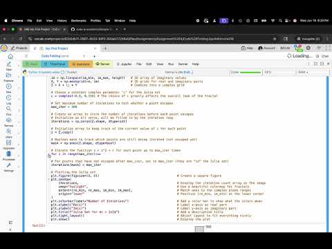 How to Enable or Disable Code Folding in Jupyter Using CoCalc