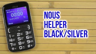 NOUS NS 2422 Helper Black купити в інтернет-магазині: ціни на мобільний телефон NS 2422 Helper ...