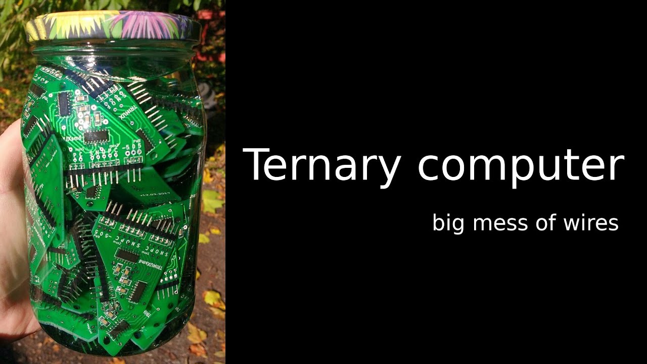 Homebrew ternary computer S1E1: IO board