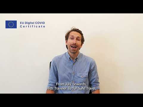Traveler ID for Safe Travel and the EU Digital COVID Certificate