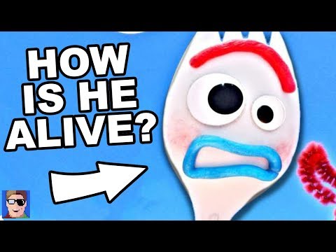 How Is Forky Alive? | Toy Story 4