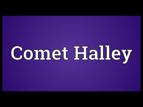 Comet Halley Meaning