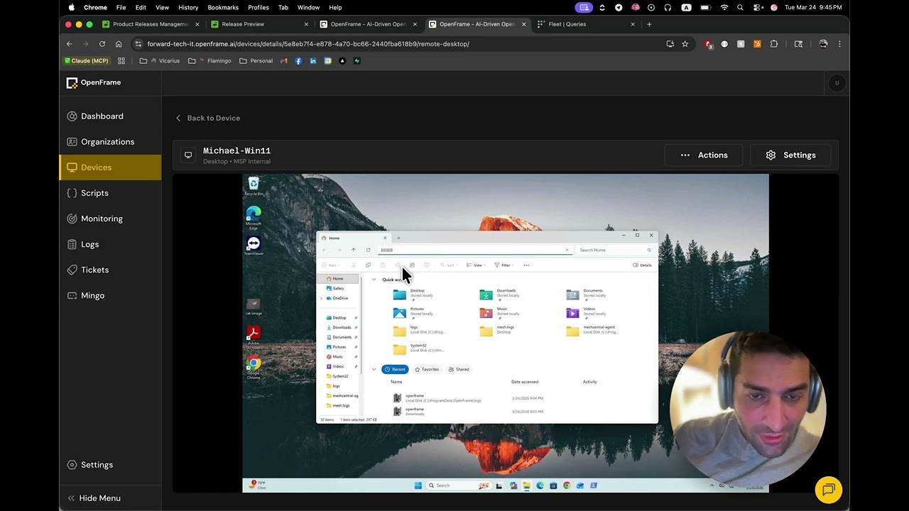 OpenFrame v0.7.8: Fleet MDM Integration & Platform Architecture Deep Dive
