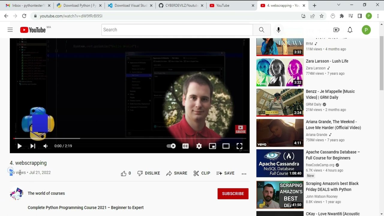 Youtube View Bot | How to Get More Views on Youtube with Python 2022