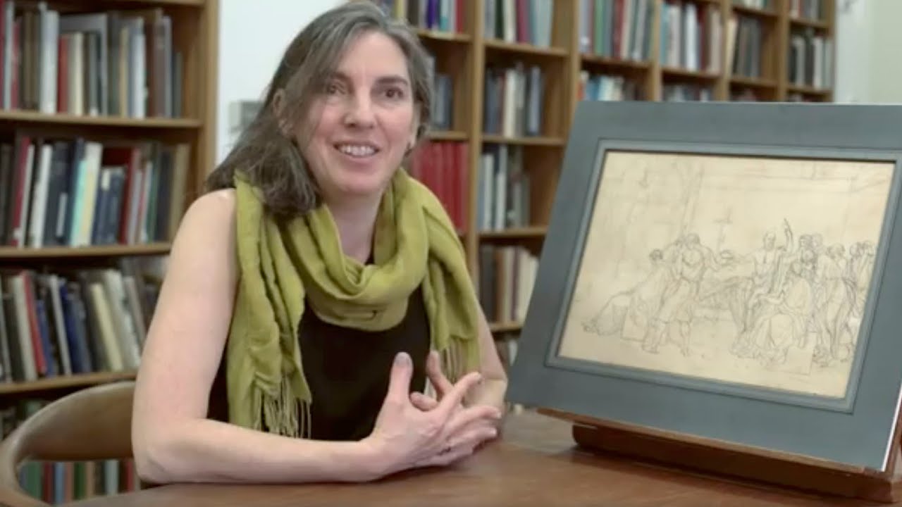 Jacques Louis David's Drawing 