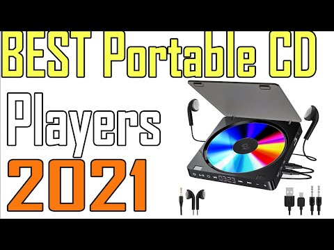 TOP 5 Best Portable CD Players Review 2021