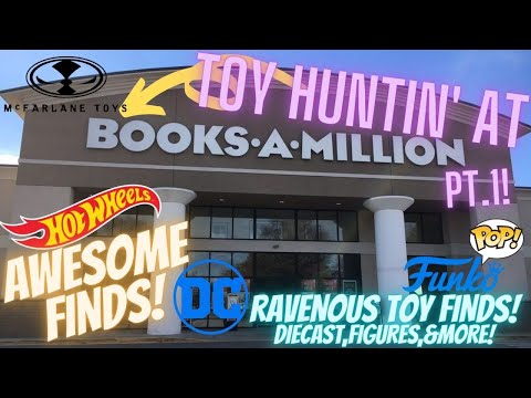 TOY HUNTIN' AT BOOKS A MILLION #RavenousToyFinds #ToyHunt #BooksAMillion #Funko #HotWheels