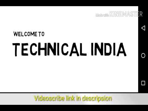 Technical india || videoscribe || link || sujit chudasama ||