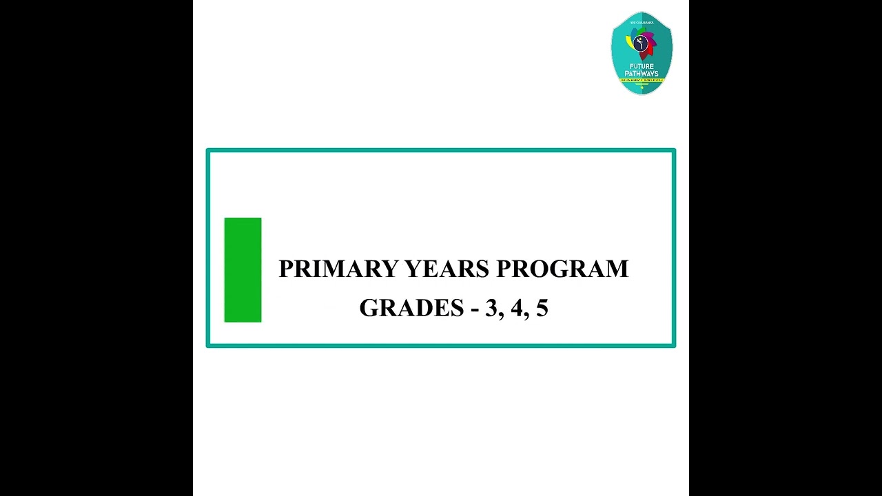 OUR DIFFERENT PROGRAMS- THE CURRICULUM OF OUR SCHOOL