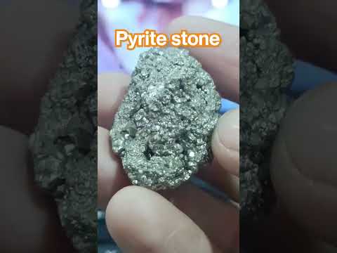 Pyrite Stone Natural & original Stone #pyrite #stone #viralvideo #pyritestone #viralstone #real