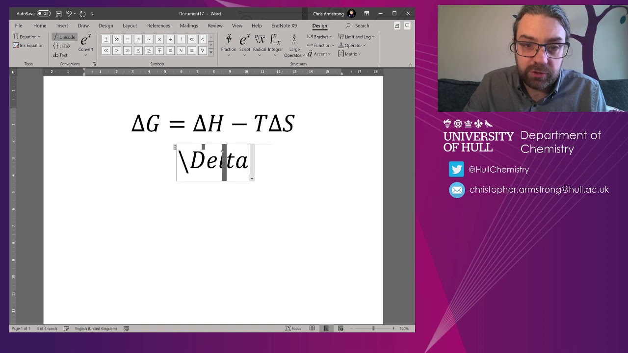 Equation Editor Basics