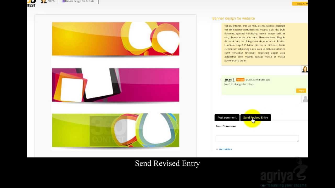 99designs clone - Contest Flow