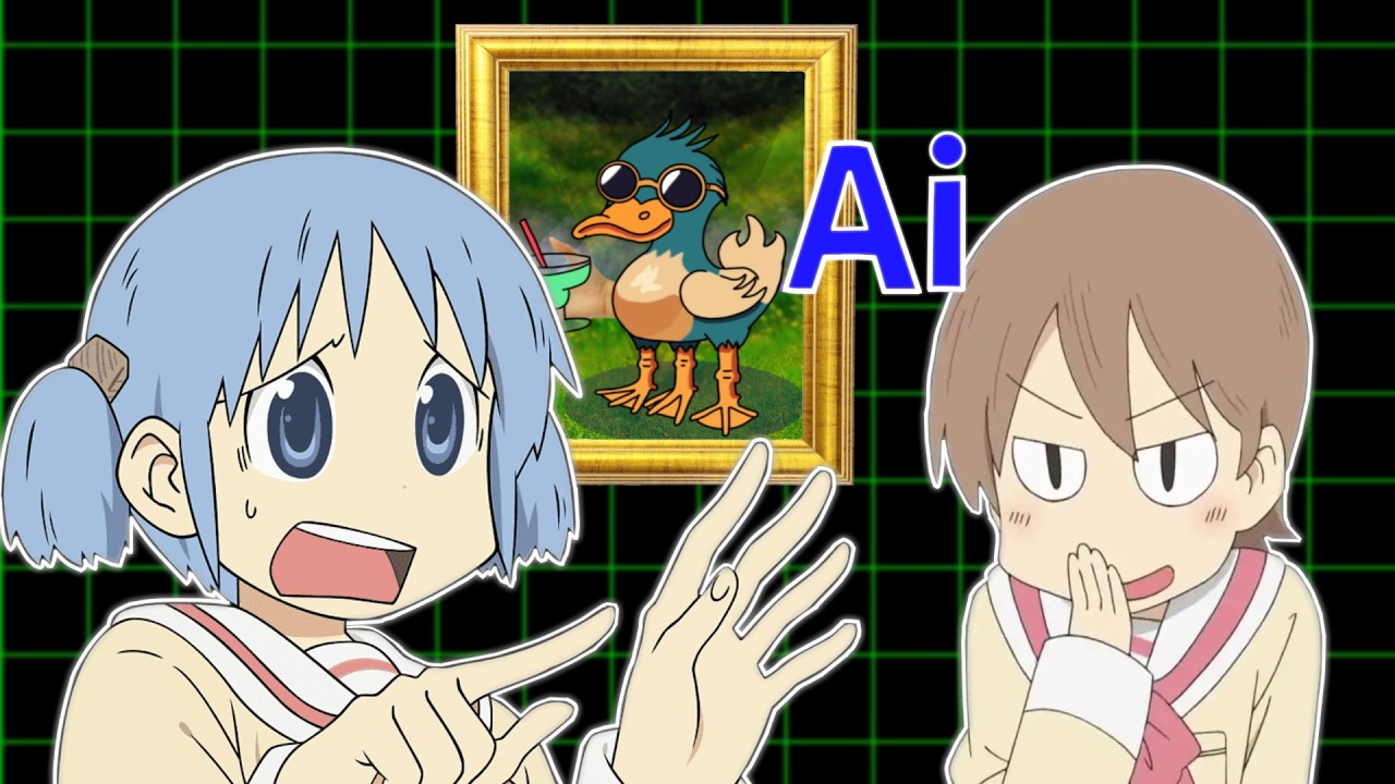 “AI Art” A Nichijou Parody