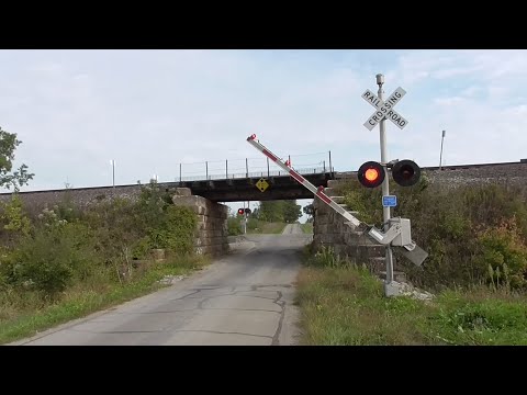 Ohio Indiana State Line Rd. Railroad Crossing - Hicksville, OH - 9/17/23