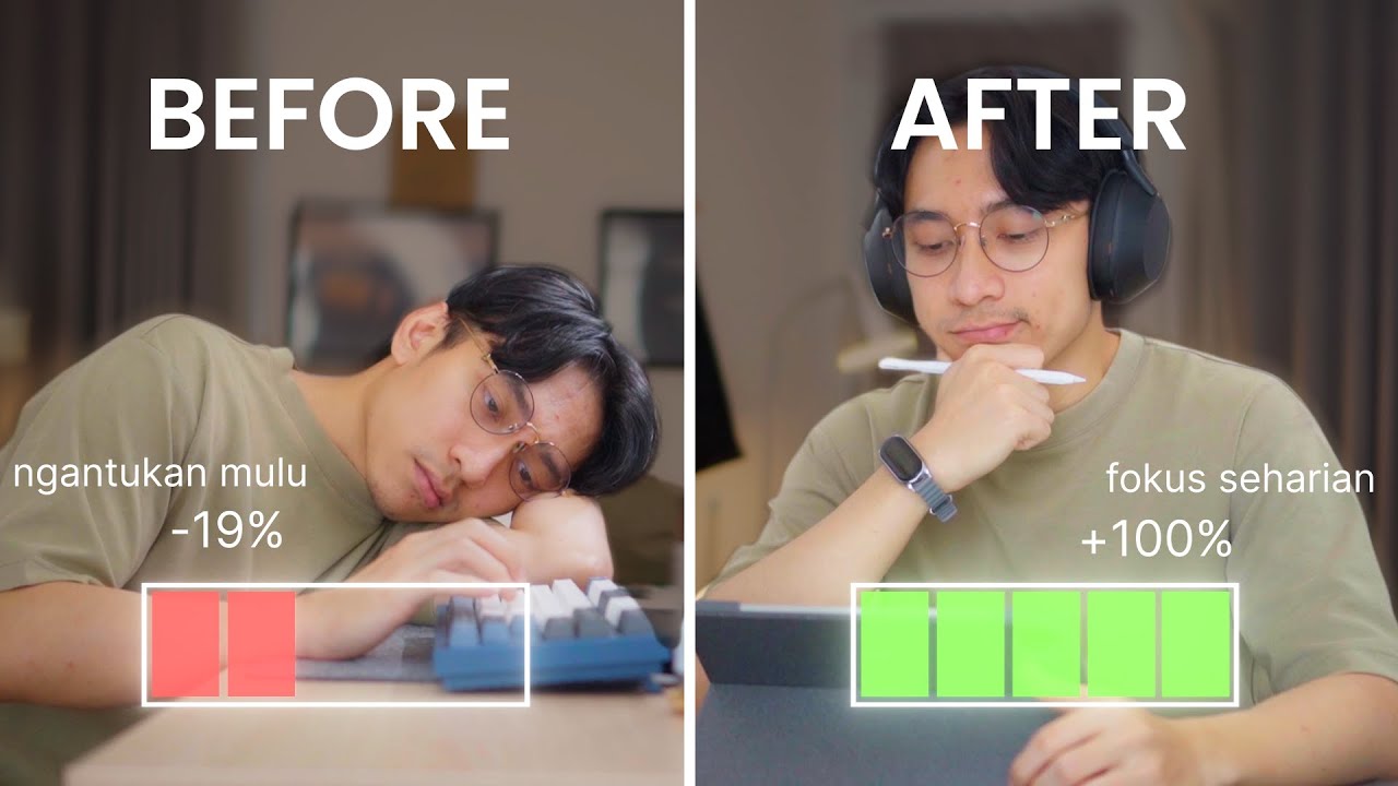 5 Caraku Untuk Produktif Seharian - menjaga fokus, mood stabil, ga mudah lelah