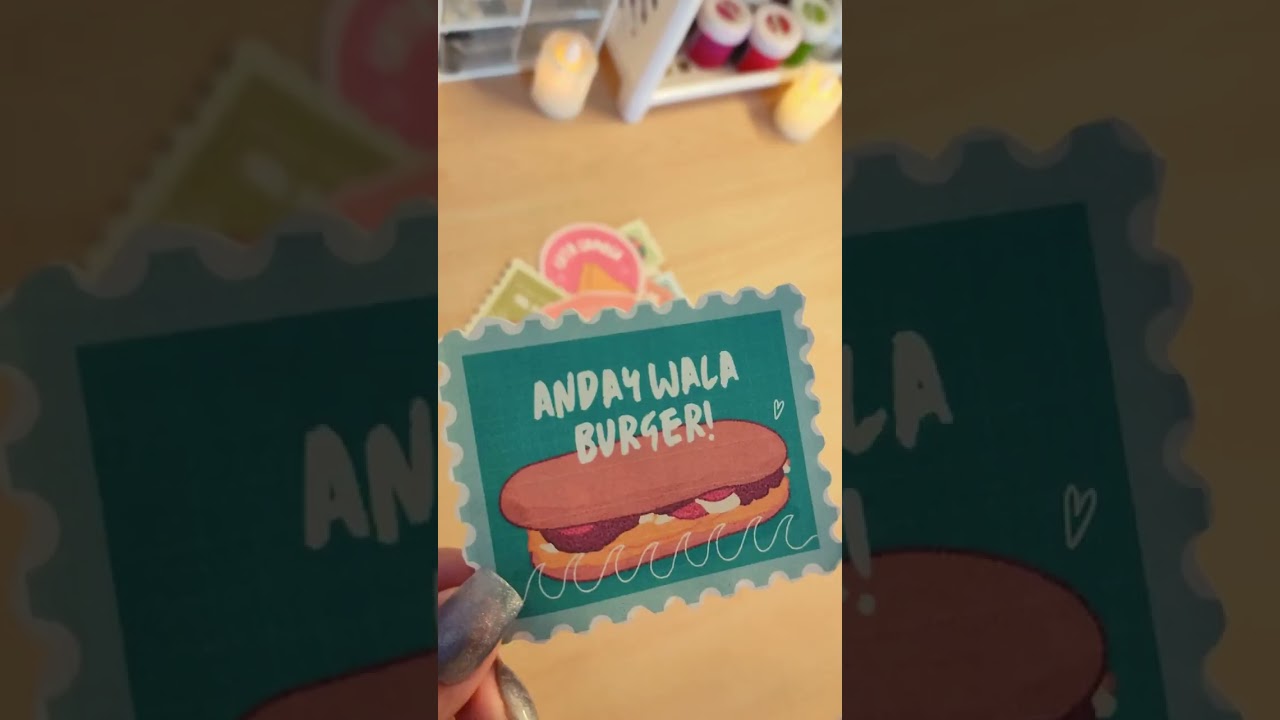 Fun Printable Food Illustration Sticker | Fun Printables & Stationary