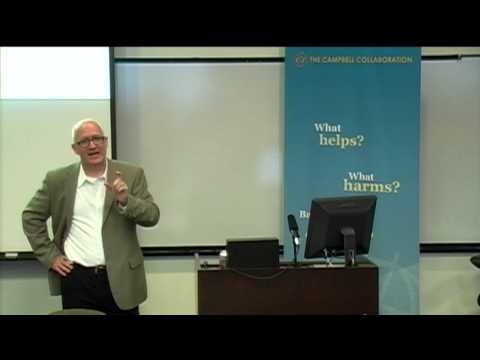 Calculating effect sizes, David Wilson