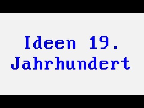 19. Jahrhundert: Die grundlegenden geistig-politischen Ideen | Geschichte | Geschichte und Epoche