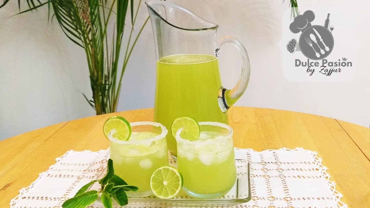 Agua de Limón y Menta🥫🧊🍸 👍🔔😘