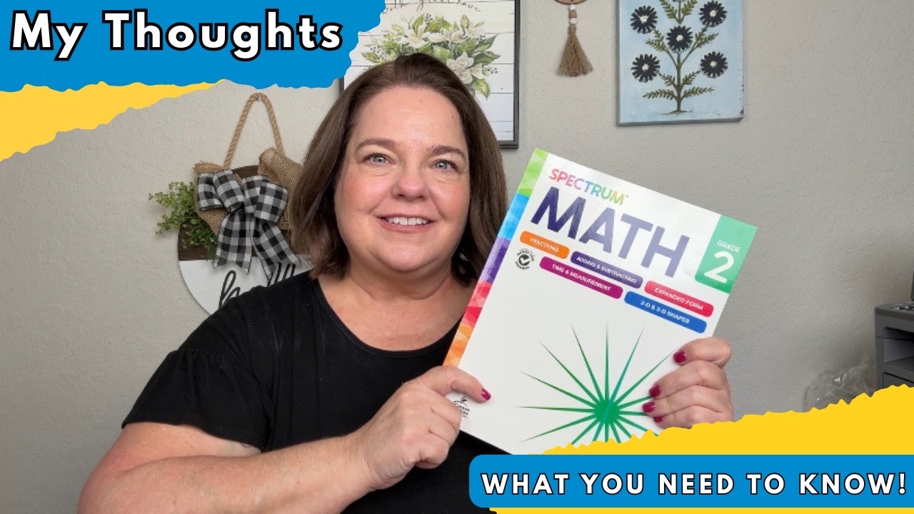 Spectrum 2nd Grade Math Workbook Review | Best Math Practice Book for Ages 7-8