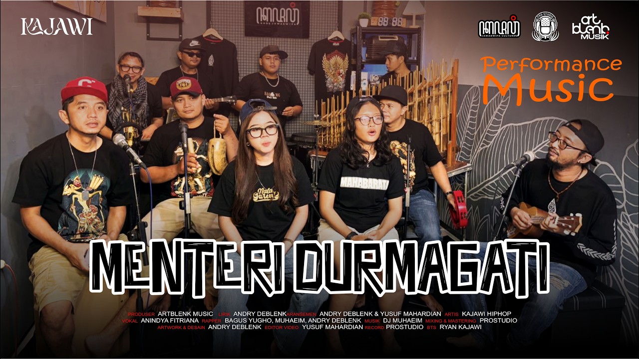 KAJAWI - Menteri Durmagati / Performance Video (Official Music Video)